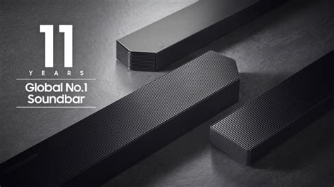 삼성전자 사운드바 11년 연속 글로벌 판매 1위 수성