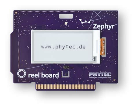 Low Power Evaluierungsboard Mit Zephyr Os Phytec