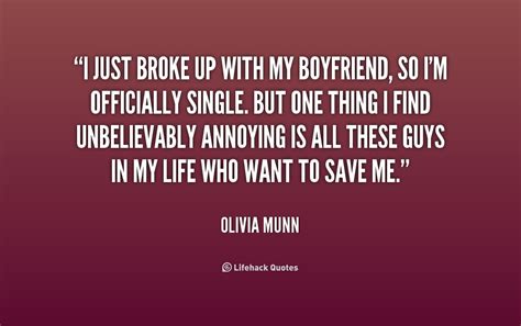 Just Broke Up Quotes Quotesgram