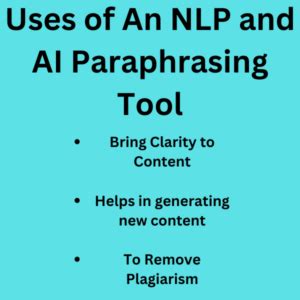 Nlp And Ml In Paraphrasing Tool How Does It Work Designveloper