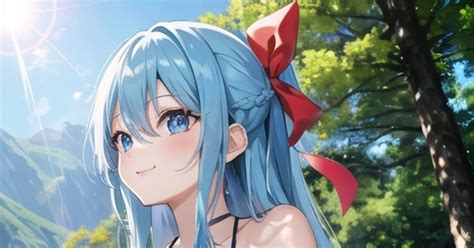 Ai 水着少女の日光浴 日向あすかのイラスト Pixiv