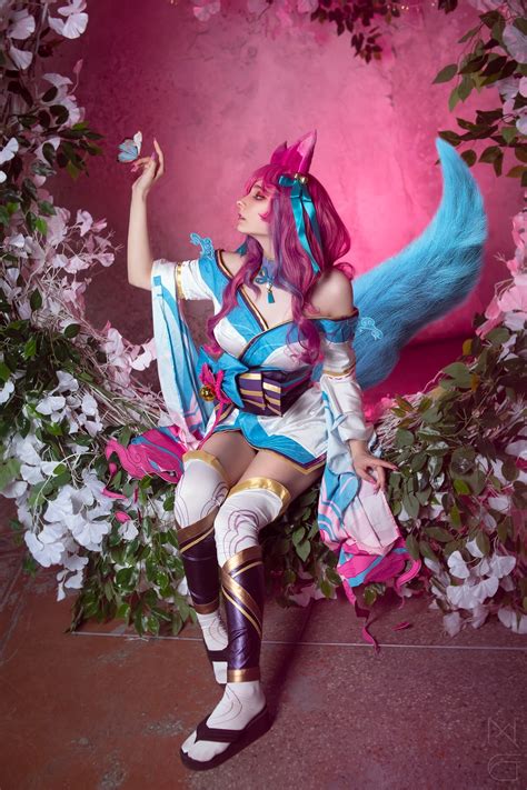 Spirit Blossom Ahri Cosplay By Me Rahrimains