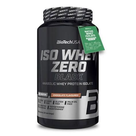 Whey Isolate Biotech Usa Iso Whey Zero Black Chocolate 908g Cdiscount Sport