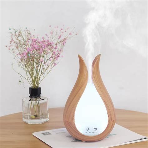 Aroma Diffuser Humidifier Led อัลตราโซนิกเครื่องกระจายกลิ่นหอมเครื่องเพิ่มความชื้นนาโน Shopee