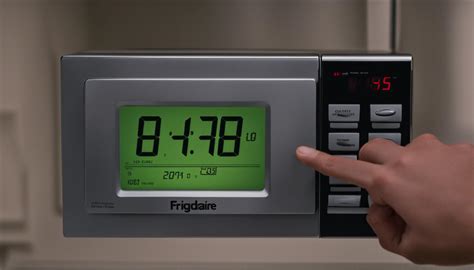 Frigidaire Professional Microwave Clock Set At George Bousquet Blog