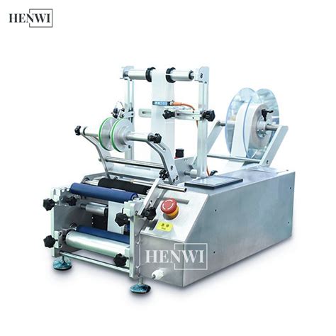 Semi Auto Round Bottle Labeling Machine Semi Automatic Bottle Labeler