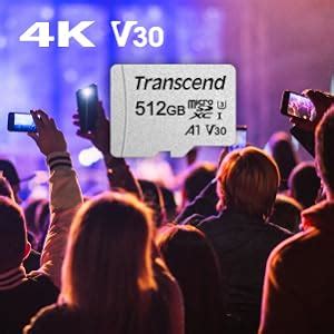 Transcend 16GB microSDXC 300S Class 10 Memory Card with up to 95/45 MB ...