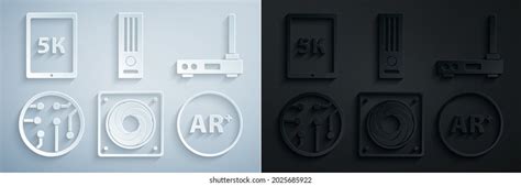 Set Computer Cooler Router Wifi Signal Stock Vector Royalty Free 2025685922 Shutterstock