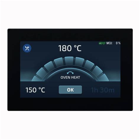 Smart Embedded Display 7 Inch Ips Tft Lcd 1024 600 With Capacitive Touch Etemb070016mdram Edt