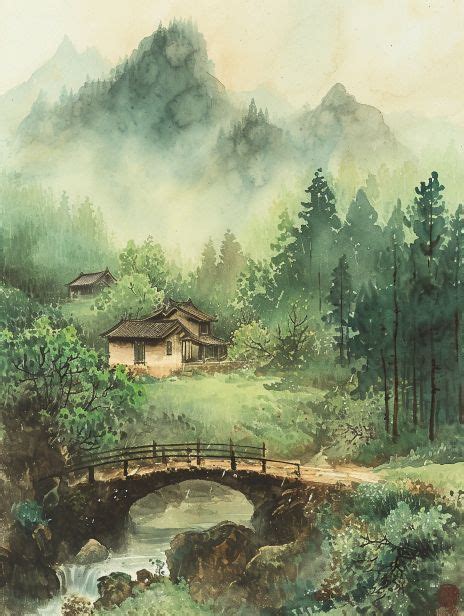 七八个星天外两三点雨山前旧时茅店社林 midjourney作品展示 Midjourney官网