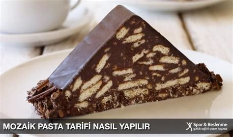 Mozaik Pasta Tarifi Nasıl Yapılır Spor ve Beslenme