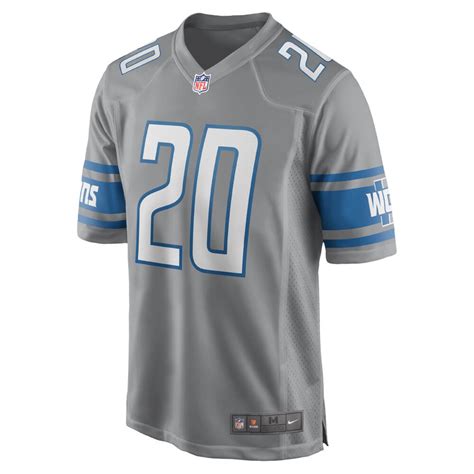 Detroit Lions Barry Sanders 20 Alt Jersey Vintage Detroit Collection