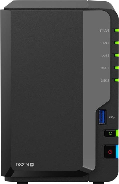 Synology 2 Bay Diskstation Ds224 Diskless
