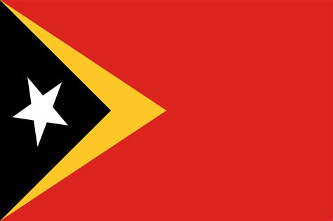 Timor Leste Bandeira Gráfico Vetorial Grátis No Pixabay