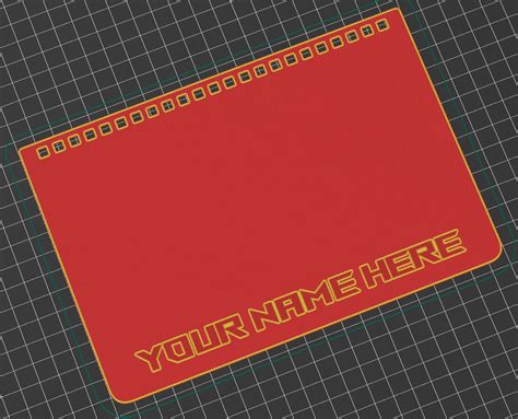 Customizable Notebook Cover By Illegible Download Free Stl Model Customizable Notebook Cover By Illegible Download Free Stl Model