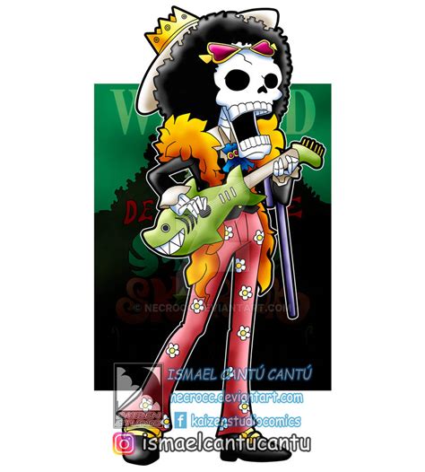 Fanart Chibi One Piece Brook By Necrocc On Deviantart