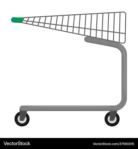 Trolley Iconcartoon Icon Isolated Royalty Free Vector Image