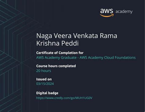 Naga Veera Venkata Rama Krishna Peddi On Linkedin Hello Everyone This Is My Certificate And