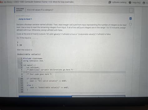 Solved Jump To Level Declare A Boolean Variable Named Chegg