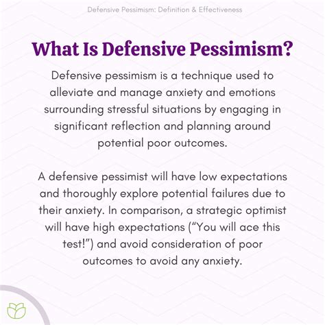 What Is Defensive Pessimism And How Can It Help Manage Anxiety