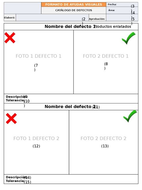 Formato De Ayudas Visuales Pdf