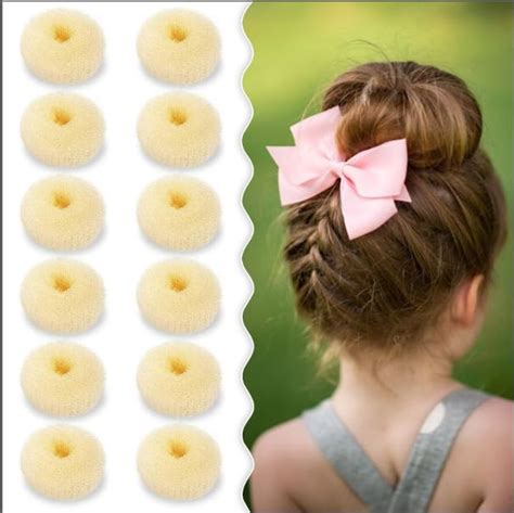 Hofason Hair Bun Maker Donut 12 Pcs Accessories For Ring