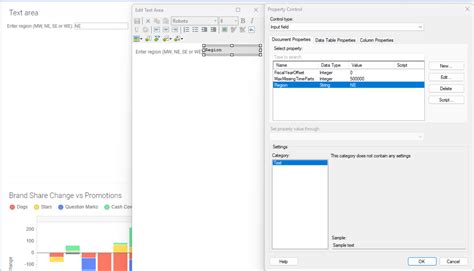 automatic update of data table when using input field spotfire