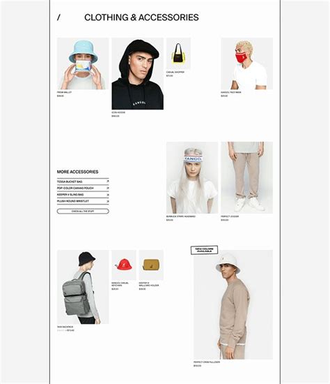 Kangol Website E-commerce | Kangol, Ecommerce design, Creative website ...