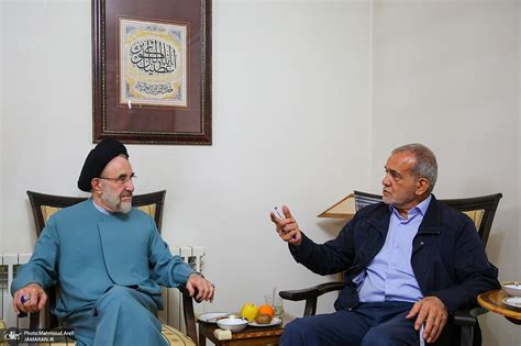 آخرین خبر دیدار مسعود پزشکیان با سید محمد خاتمی