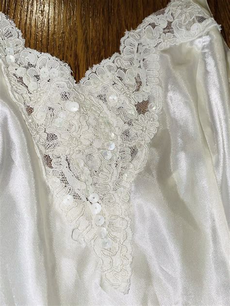 Vintage Victorias Secret Small Bridal Sexy Flirty Nig Gem