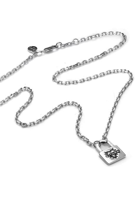 Stolen Girlfriends Club Locked Heart Necklace Sterling Silver