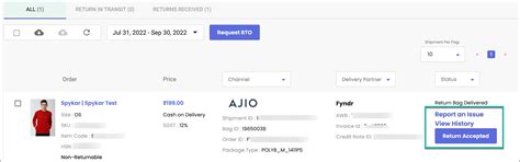 AJIO Order Processing Fynd Platform