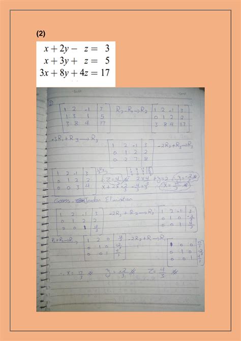 Solution Linear Algebra Exercises Solutions Studypool