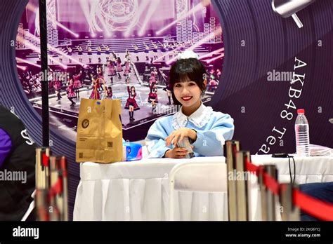 Chinese Pop Singer Liu Nian Attended The Akb48teamsh Fans Meeting In