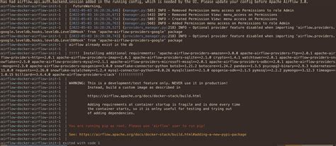 Airflow Docker Compose You Are Running Pip As Root Please Use User To