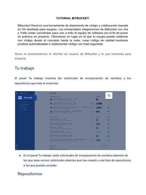 Tutorial Bitbucket Y Pytest Camilo Cano Pdf Computadoras