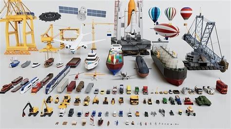 Vehicles Mega Pack Collection 3d Model Cgtrader