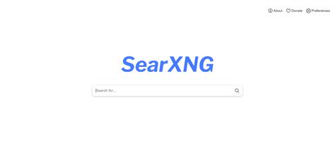 Searxng Fully Managed Open Source Service Elest Io