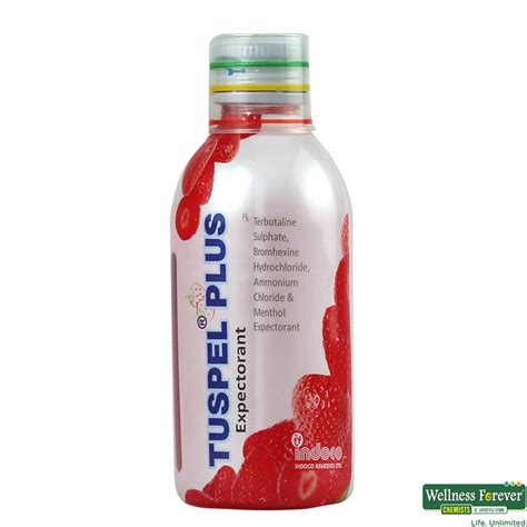 Buy Tuspel Plus Expectorant 100 Ml Online At Best Prices Wellness Forever