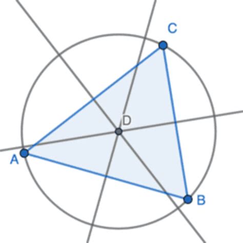 G GCI 3 Constructing A Circumcenter GeoGebra