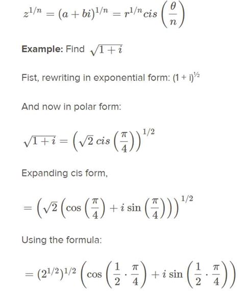 Complex Number Power Formula TRUNG TÂM GIA SƯ TÂM TÀI ĐỨC HOTLINE 091 6265 673