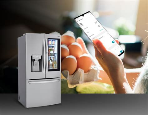 Lg Smart Refrigerators Powered By Thinq® Iot Lg Usa