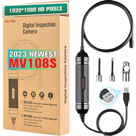 2023 Autel Maxivideo Mv108s 8 5mm Digital Inspection Camera