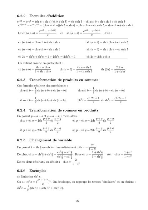 SOLUTION Fonctions Hyperboliques Studypool