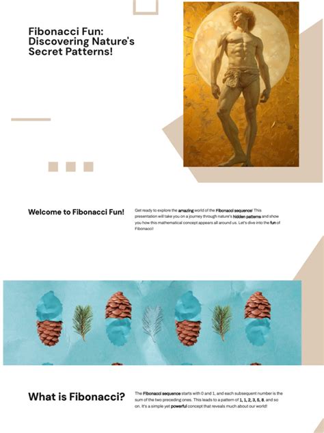 Slidesgo Fibonacci Fun Discovering Natures Secret Patterns 20241215115458gagw Pdf