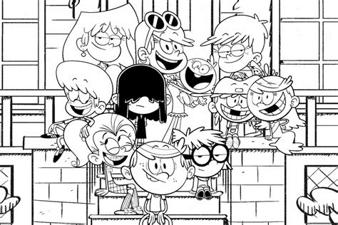 Coloring Page The Loud House The Loud House 8
