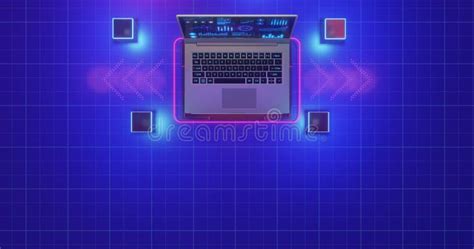 Software Development Concept Programming Coding And Software Testing On Laptop Stock