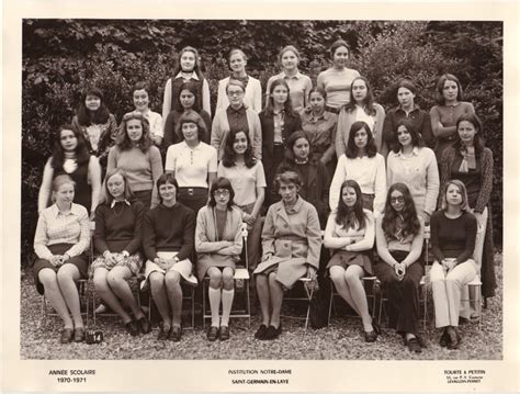 Photo De Classe Terminale Institut Notre Dame 1970 De 1970 Institut