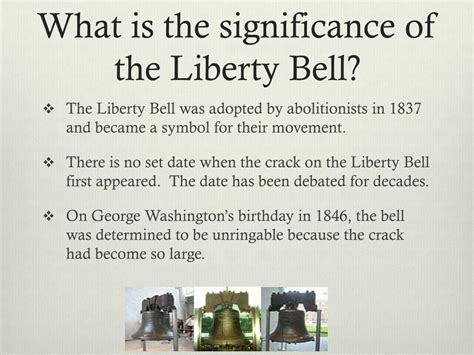 Ppt The Liberty Bell Powerpoint Presentation Free Download Id3175446