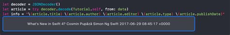 What S New In Swift By Example